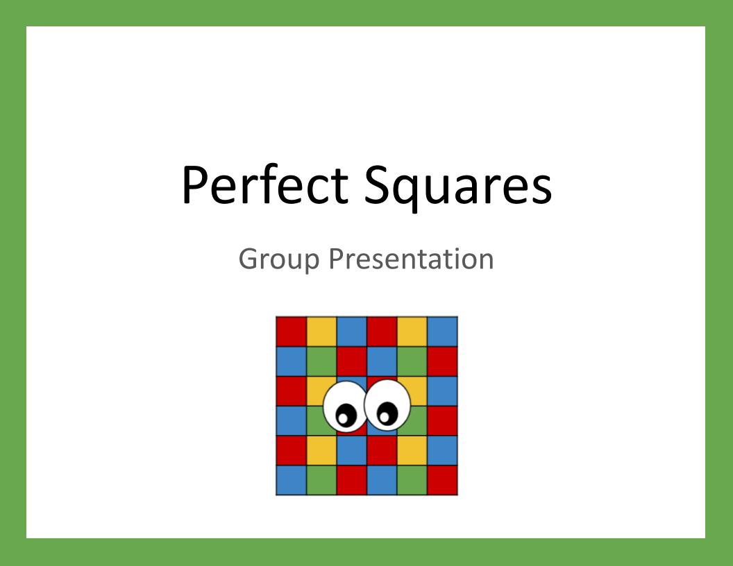 Unit 1: Squares, Roots, & The Pythagorean Relationship – JoAnn Sandford ...