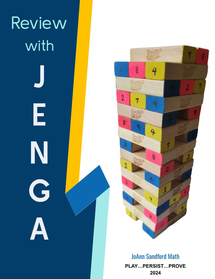 RWM8 Prep – JoAnn Sandford Math